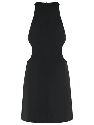 COURREGES Wool Blend Dress With Side Cut-outs
