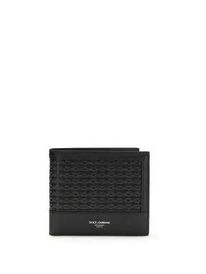 Dolce & Gabbana Plongé Leather Wallet - Black