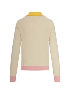 Fendi Color Block Ff Sweater