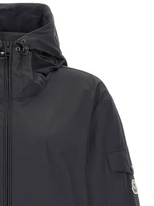 Moncler Sassiere Hooded Water-repellent Jacket - Black