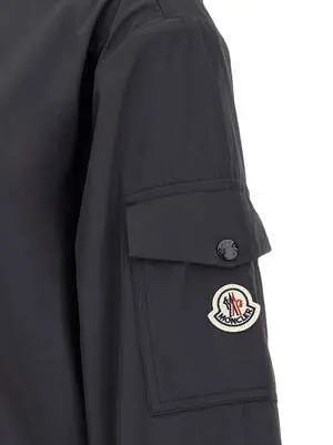Moncler Sassiere Hooded Water-repellent Jacket - Black