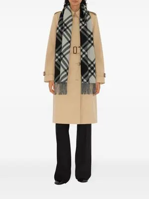 Burberry Check Cashmere Scarf