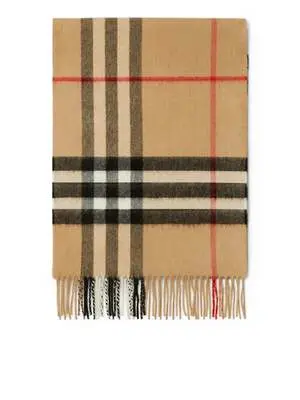 Burberry Check Cashmere Scarf