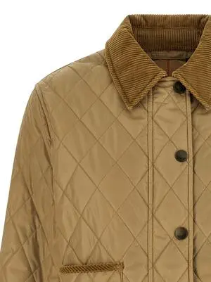 Burberry Quilted Jacket - Cream