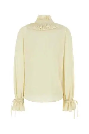 Valentino Garavani Silk Shirt - Yellow