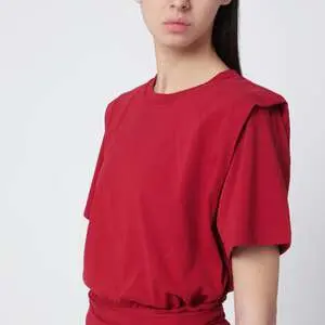 Isabel Marant Étoile Zelitos Cotton T-shirt - Red