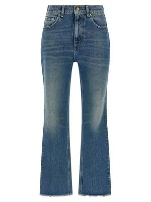 GOLDEN GOOSE Deryn Flared Jeans - Blue