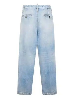 Dsquared2 One Pleat Denim Pants