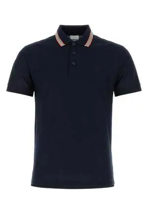Burberry Midnight Piquet Polo Shirt - Blue
