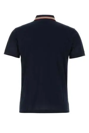 Burberry Midnight Piquet Polo Shirt - Blue