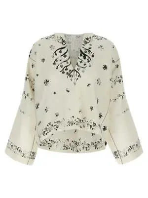 Alberta Ferretti Cut Out Blouses