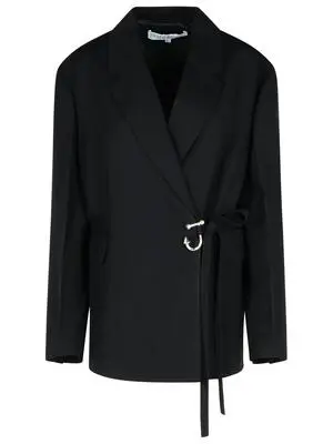 JW ANDERSON J.W. Anderson "T" Viscose Blazer With Bow Closure