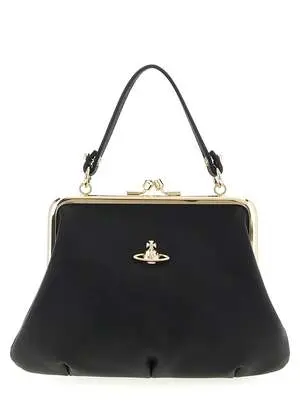 VIVIENNE WESTWOOD Granny Frame Handbag - Black