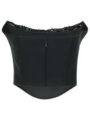Dsquared2 Paris Virgin Wool Blend Corset