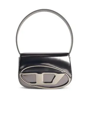 DIESEL® DIESEL 1DR Grey Mirrored Leather Bag Gray