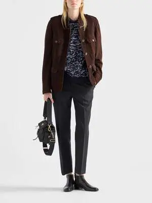 Prada Suede Leather Jacket