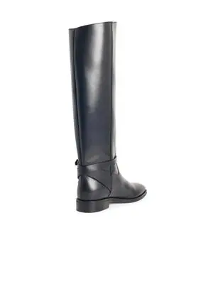 JIMMY CHOO Lawton Kb Leather Boots