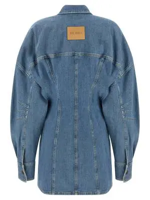 Attico Denim Mini Dress