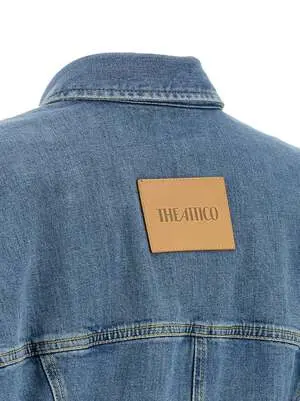 Attico Denim Mini Dress