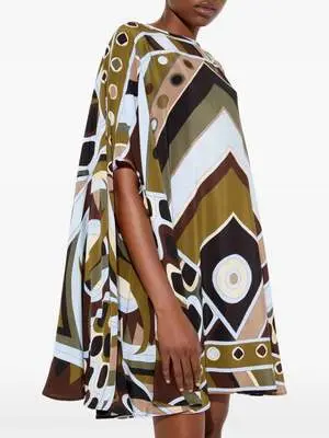Emilio Pucci Printed Silk Dress