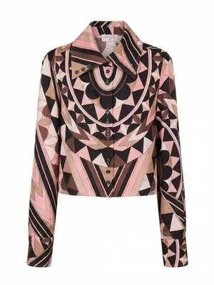Emilio Pucci Printed Silk Shirt