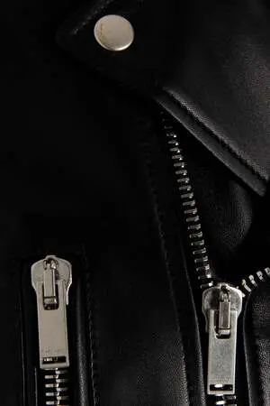 Saint Laurent Leather Motorcycle Biker Jacket