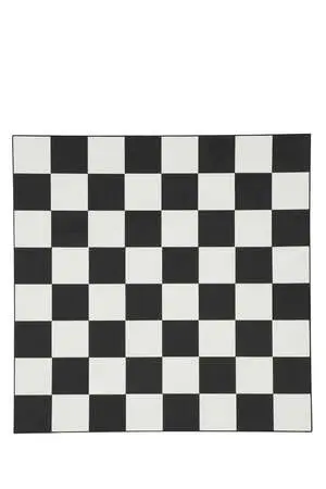 Prada Leather Checkers Game Kit - Black