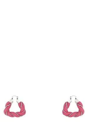Bottega Veneta BOTTEGA VENETA Twisted Hoop Earrings Multicolor