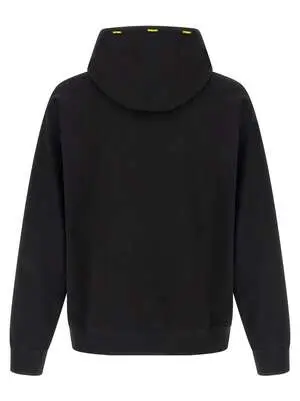 Fendi Cotton Hoodie With Ff Logo Embroidery