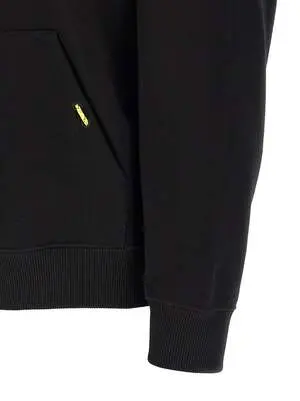 Fendi Cotton Hoodie With Ff Logo Embroidery