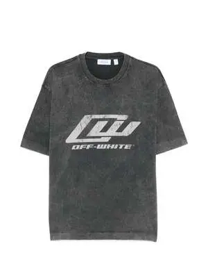 Off-white Short Sleeve T-shirts For Men