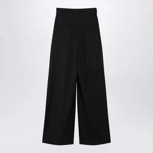 Sportmax Wide-leg Stretch-wool Trousers