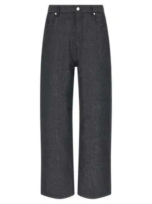 Fendi Ff Selleria Jeans - Gray