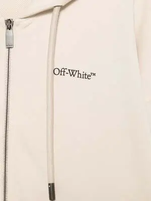Off-White Half Zip Hoodie