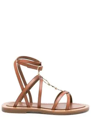 Celine Lympina Sandals - Brown
