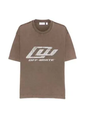 Off-White Off White Men `Owr Skate` Short Sleeve T-Shirt Multicolor