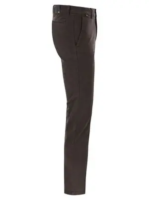 BOSS Slim Fit Stretch Cotton Chino Trousers - Brown