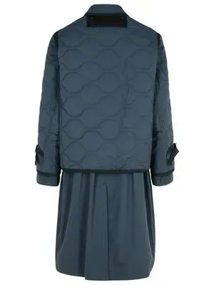 Sacai Quilted Parka With Buckle Cuffs