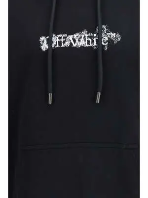 Off-White Heraldic Treshold Arrows Skate Hoodie - Black