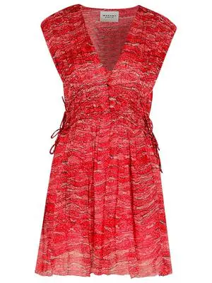 Isabel Marant Étoile Anawa Viscose Dress - Red