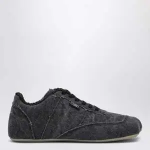 MAISON MARGIELA Canvas Anatomic Sneakers - Black