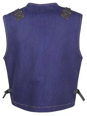 Stone Island Sleeveless Denim Vest
