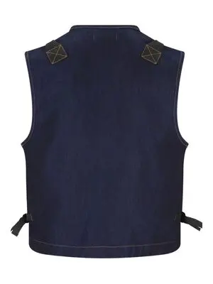 Stone Island Sleeveless Denim Vest