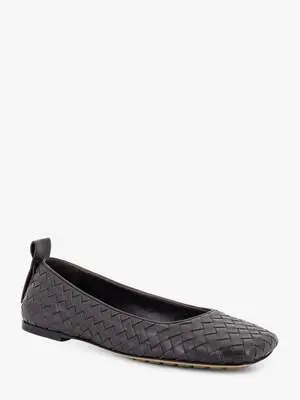 Bottega Veneta Charlotte Leather Ballerinas - Multicolor