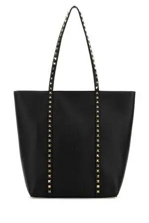 Valentino Garavani Rockstud Shopping Bag - Black