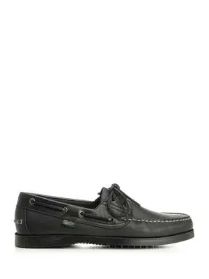 Paraboot Barth Boat Moccasin - Black