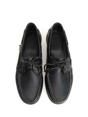 Paraboot Barth Boat Moccasin - Black