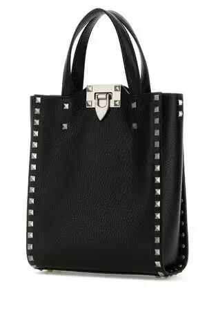 Valentino Garavani Leather Rockstud Handbag