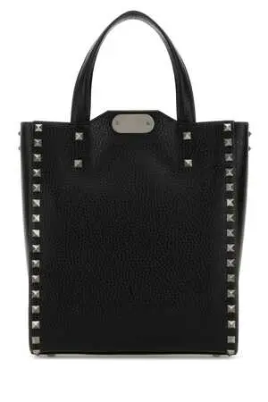 Valentino Garavani Leather Rockstud Handbag