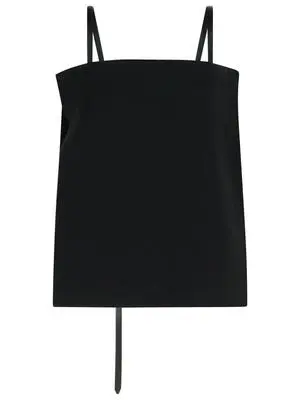 Sportmax Viscose Skirt - Black